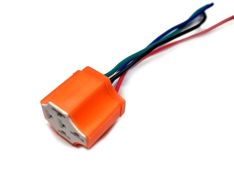 Base for rele med ledninger - Dioder.no